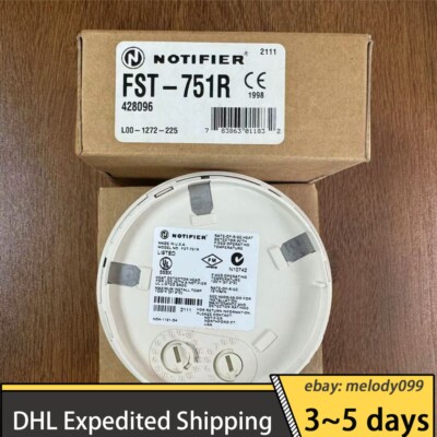 NOTIFIER FST-751R ADDRESSABLE HEAT DETECTOR FST751R FAST SHIPPING | eBay