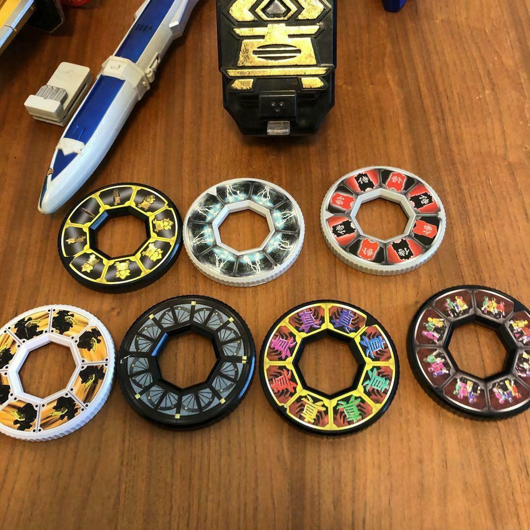 Power Rangers Samurai Shinkenger DX Arsenal Set Spin Sword Daigoyo ...