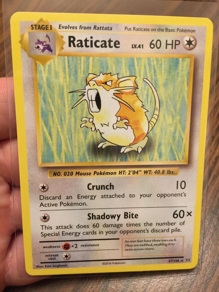 Raticate Card