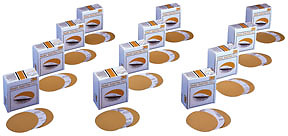 3M 00917 Hookit 3 Inch 180 Grit Gold 50 Discs Fast for sale online | eBay