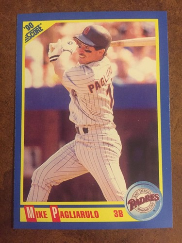 Mike Pagliarulo 494 Score 1990 MLB Baseball Trading Card | eBay