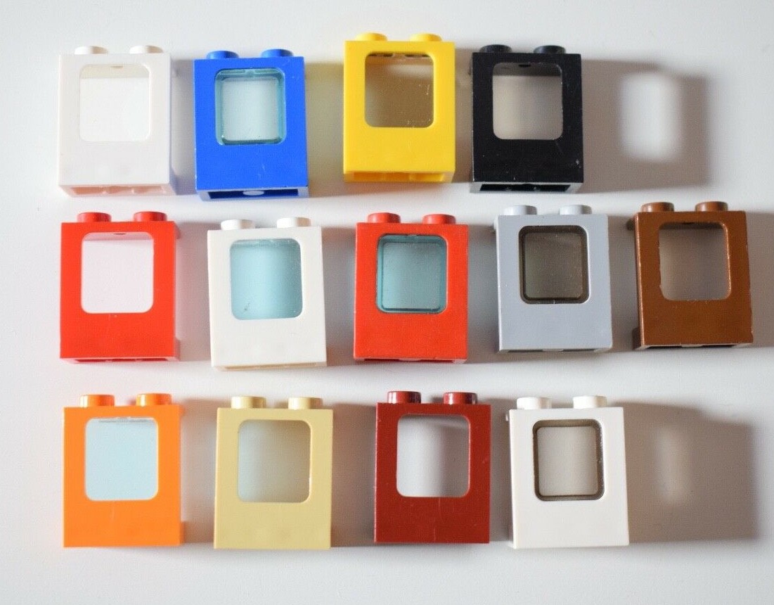 Lego 60032 2377 Window Frame 1x2x2 Select Colour Pack of 4 | eBay UK