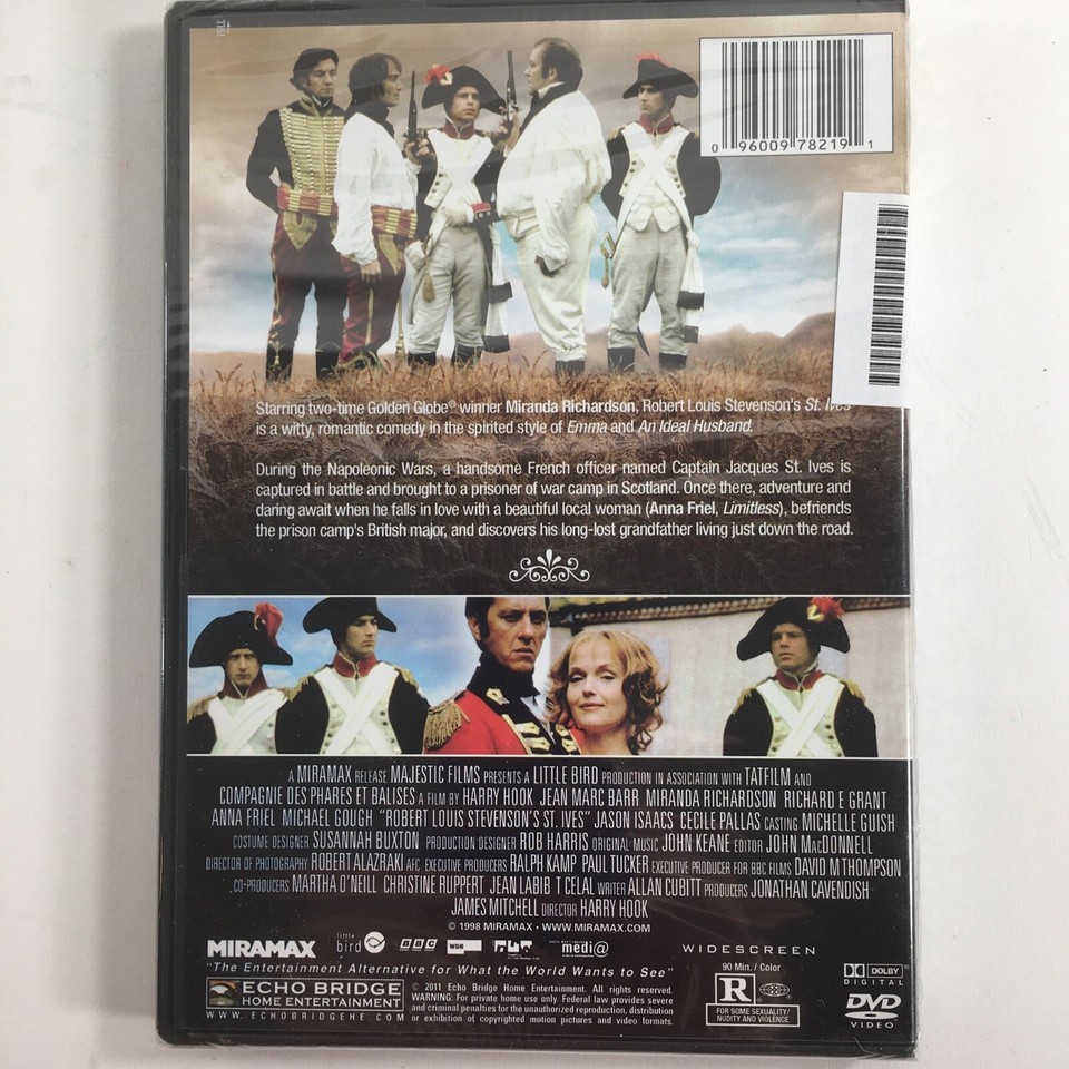 Robert Louis Stevenson's ST. IVES DVD Napoleonic War Era NEW, SEALED | eBay