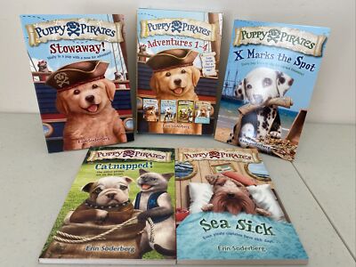 Puppy Pirates Adventures 1-4 Boxed Set - Paperback By Soderberg, Erin ...