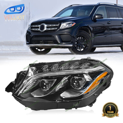 2017-2019 For Mercedes GLS166/450/550/63 LED Headlight LH Driver 1166 ...