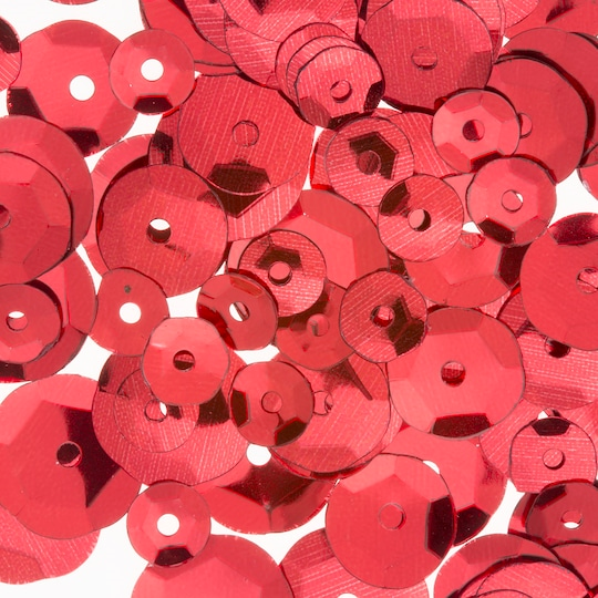 Red Assorted Round Cup Sequins by Creatology - 5 mm, 8 mm, 10 mm | eBay