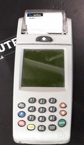 Vintage VERIFONE Nurit 8000 Gray Machine Lipman M20 Credit Debit ...