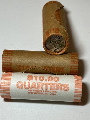 3 ORIGINAL BANK WRAPPED STATE QUARTER ROLLS: 1 - SOUTH CAROLINA & 2 ...