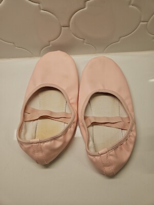 Stelle Ballet Shoes Toddler Girls Ballet Slippers Soft Leather Size 6ML ...