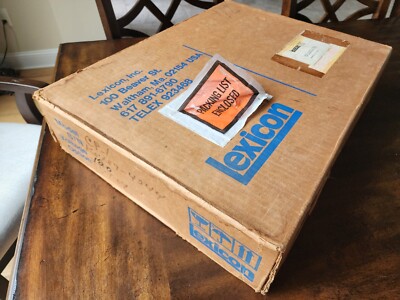 Lexicon CP-1 Digital Audio Environment Processor -- with original box ...