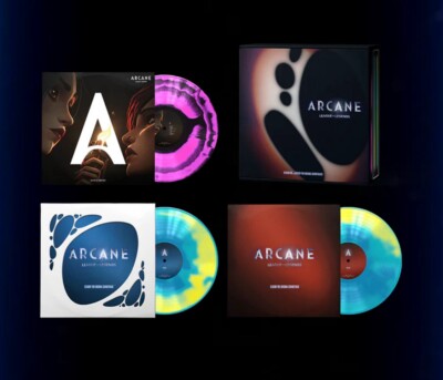 Arcane Bundle Box Arcane Season 1 & 2 Soundtrack Vinyl Soundtrack ...
