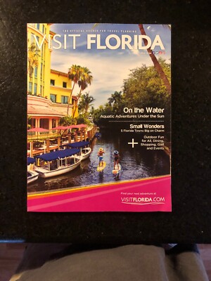 Florida 2019 Official Visitors Guide Travel Planning Orlando Disney ...