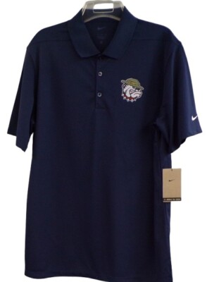 United States Marines USMC Bulldog Mascot Logo Mens NIKE Polo Shirt XS ...