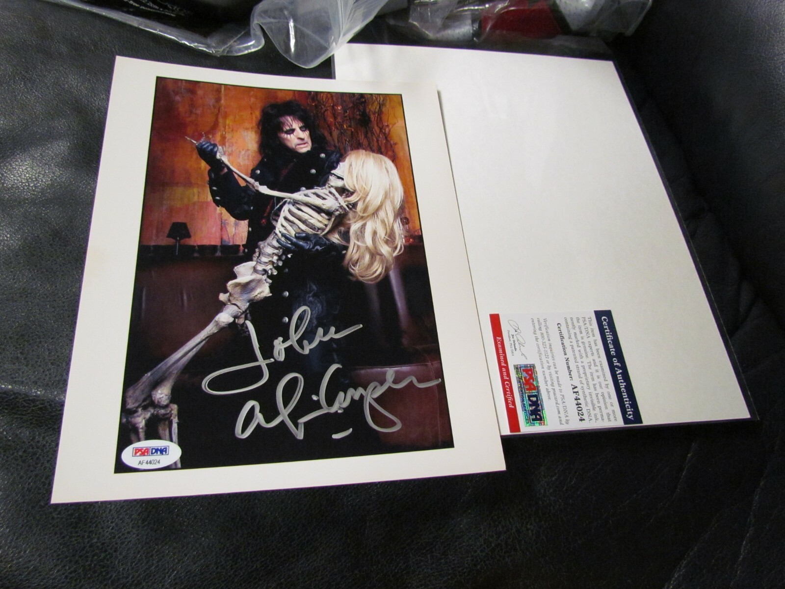 Alice Cooper Autographed Photograph PSA Certified | eBay