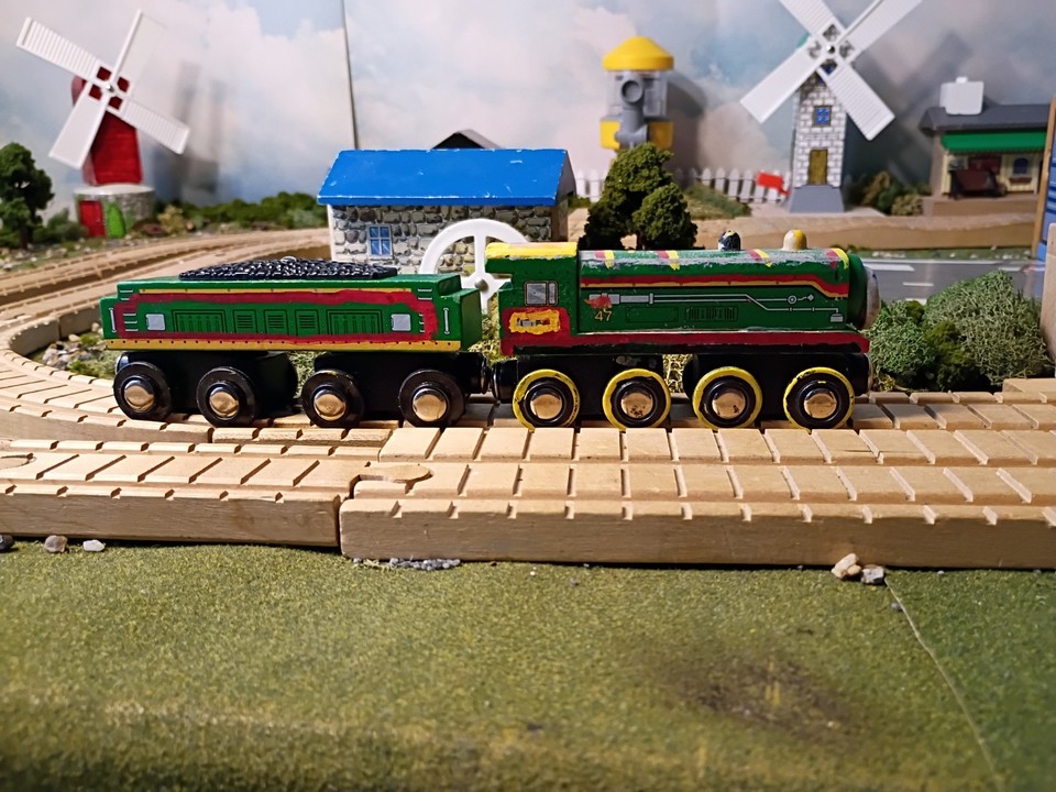 Anil Custom Thomas Wooden Railway Brio (Read Desc) | eBay