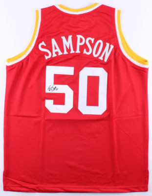Ralph Sampson Signed Houston Rockets Red Jersey (JSA COA) HOF 2012 | eBay