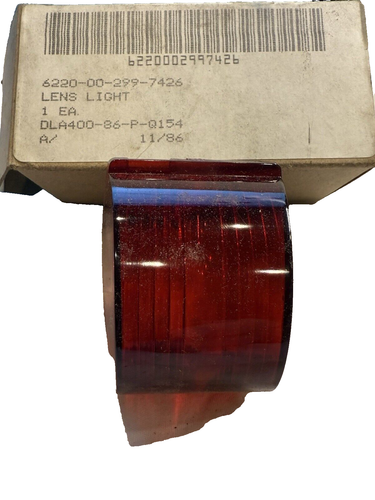 military light lens red 6220-00-299-7426 | eBay