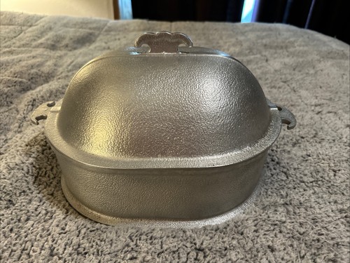 VINTAGE 2 Piece GUARDIAN SERVICE ALUMINUM COOKWARE DUTCH OVEN 6 QT VGC ...