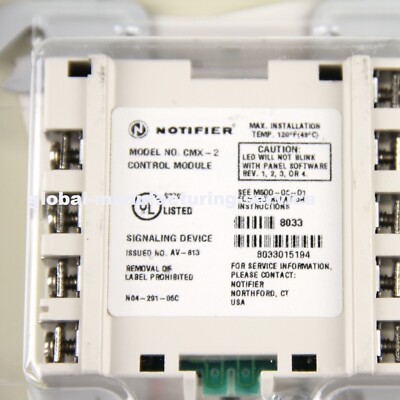 New In Box NOTIFIER CMX-2 CMX2 Fire Alarm Control Module 783863006449| eBay