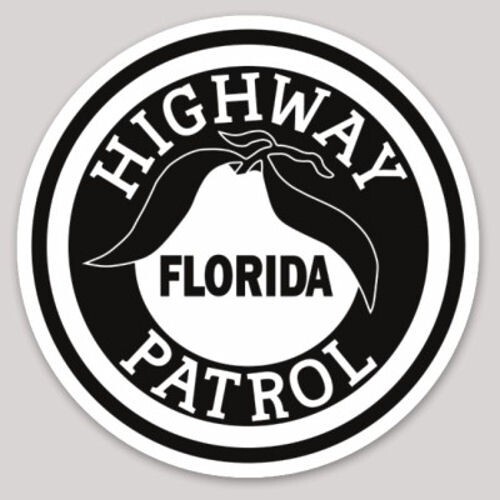 2 Inch Non-Reflective Subdued Florida Highway Patrol State Police Logo ...