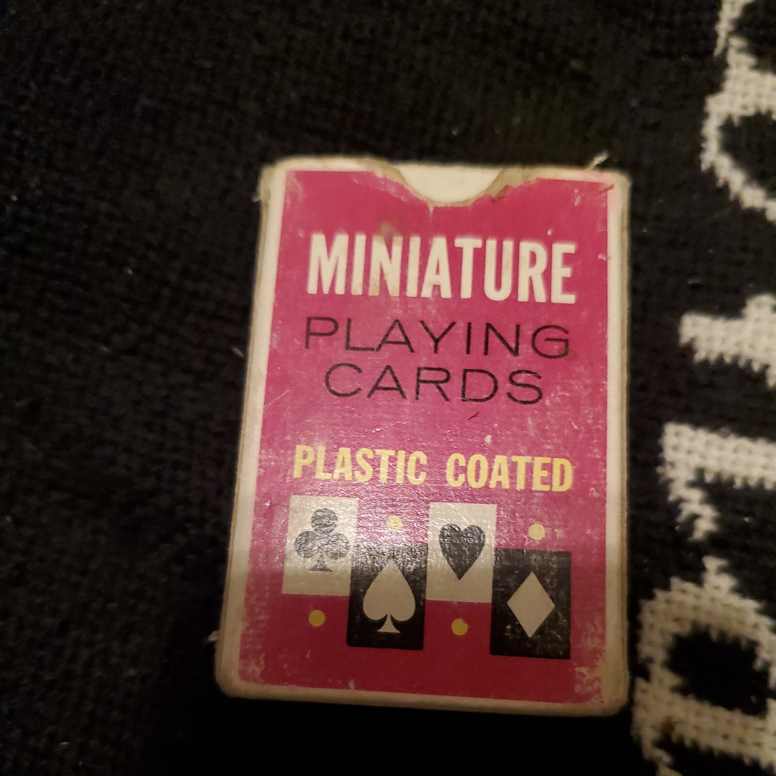 10C Vtg Whitman Miniature Playing Cards Previously Owned but Cards look ...