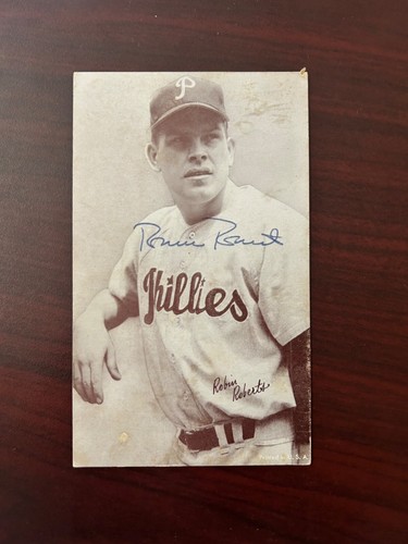 1947–66 Robin Roberts exhibits, auto autograph, signed postcard | eBay