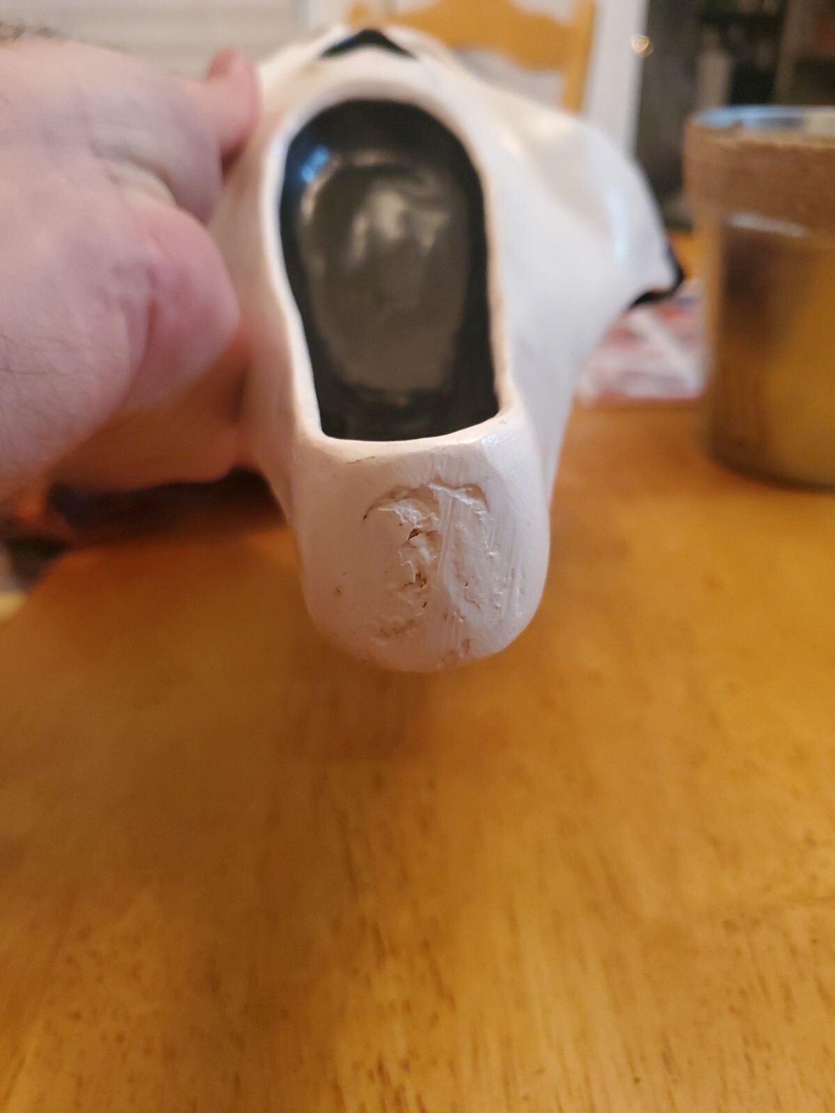 Scream Mask thick Hard Plaster Ghost Face Scary Halloween Wall Ornament ...