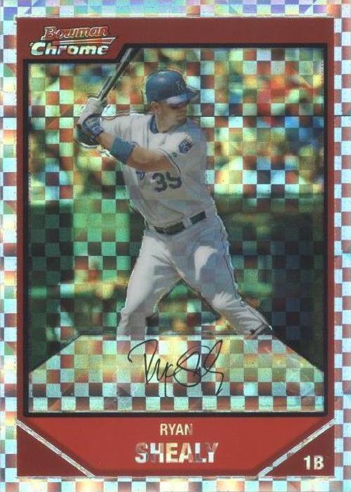 2007 Bowman Chrome - Ryan Shealy #22 X-Fractor /250 for sale online | eBay