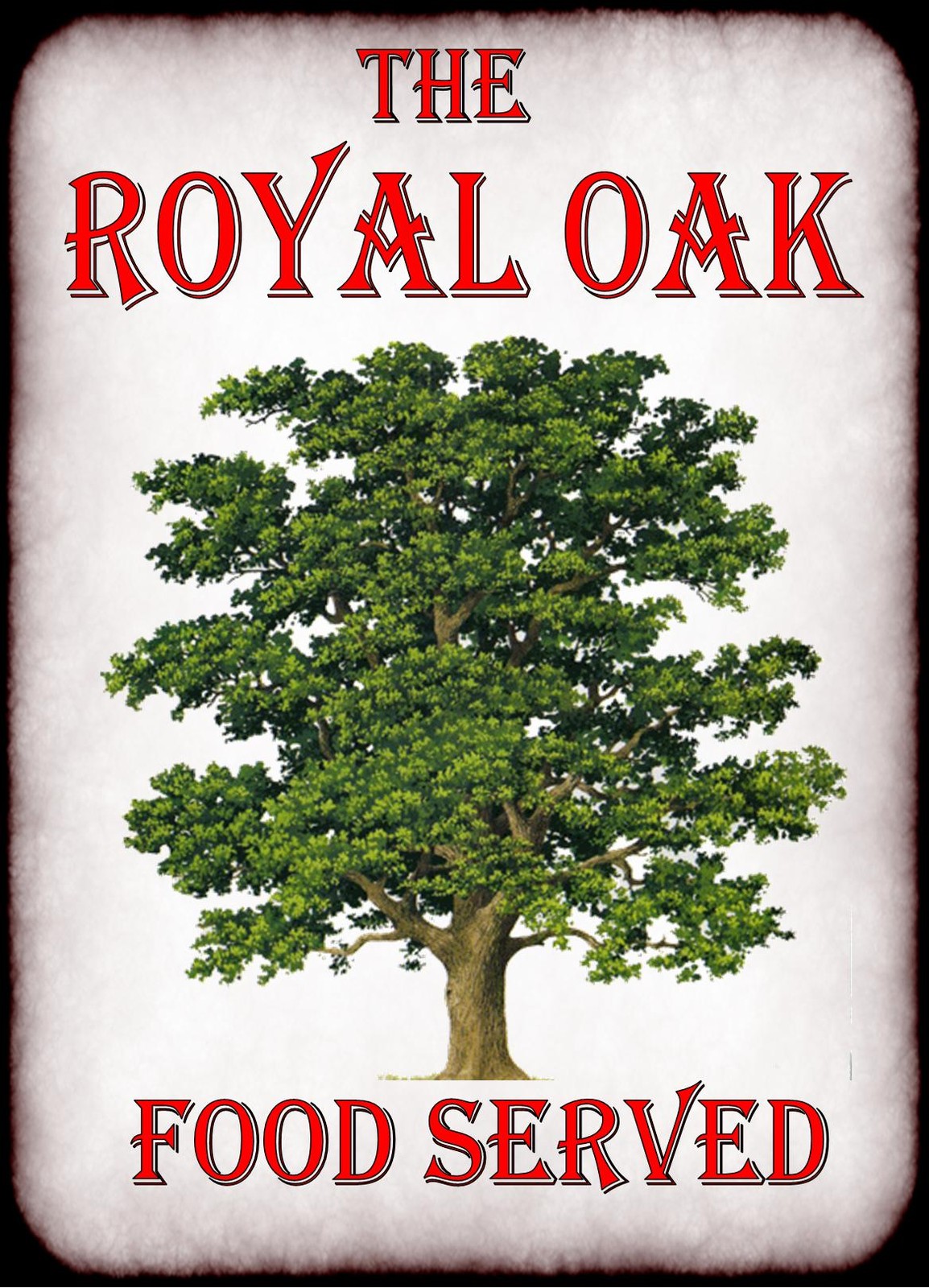 The Royal Oak Pub Sign, Bar Sign Pub Sign Kitchen Sign Wall Sign | eBay