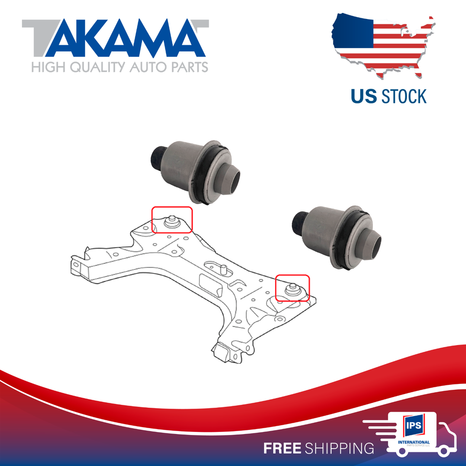 2PC Rear Bushing Subframe Mount For Nissan Sentra 2013-19 Versa 07-12 ...