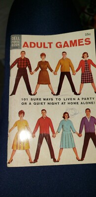 VTG 1963 Adult Games Paperback Purse Book Fun Party Games for 1 or More ...