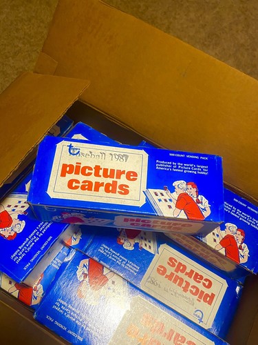 1987 Topps Baseball Unopened Vending Box(1) From Sealed Case! Bonds ...