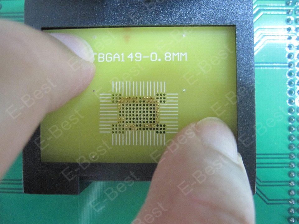 U08591 BGA149 Socket Adapter For UP818 UP-818 UP828 UP-828 Programmer ...