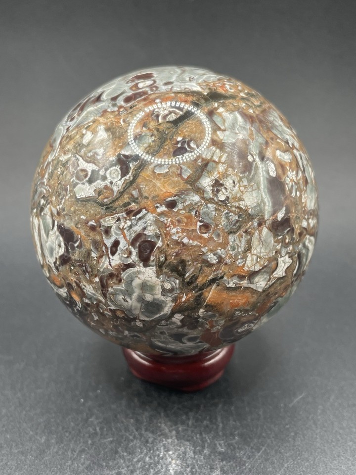 Rainforest Rhyolite Sphere 547g | eBay