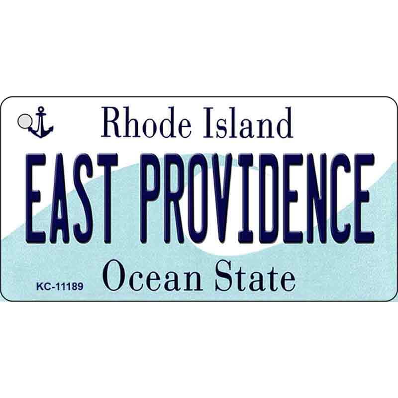 East Providence Rhode Island License Plate Tag Novelty Key Chain KC ...