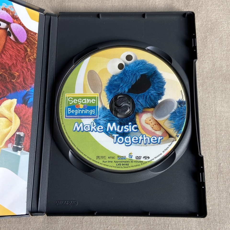 Sesame Street Beginnings: Make Music Together (DVD + Insert) Elmo ...