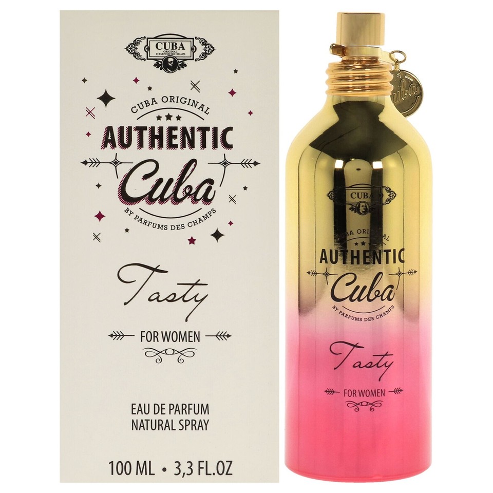 Cuba Authentic Tasty by Cuba for Women - 3.3 oz EDP Spray, Made in ...