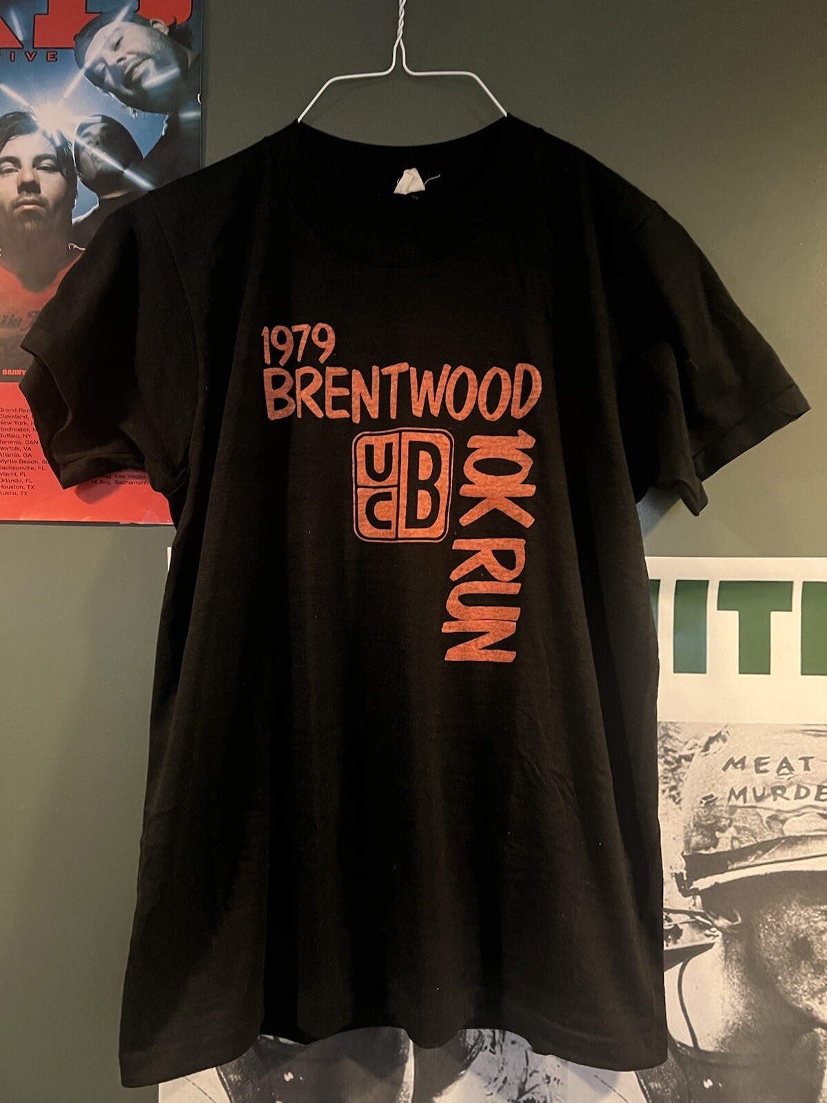 1979 70s Vintage Marathon Brentwood Cub 10k Run Shirt - Gem
