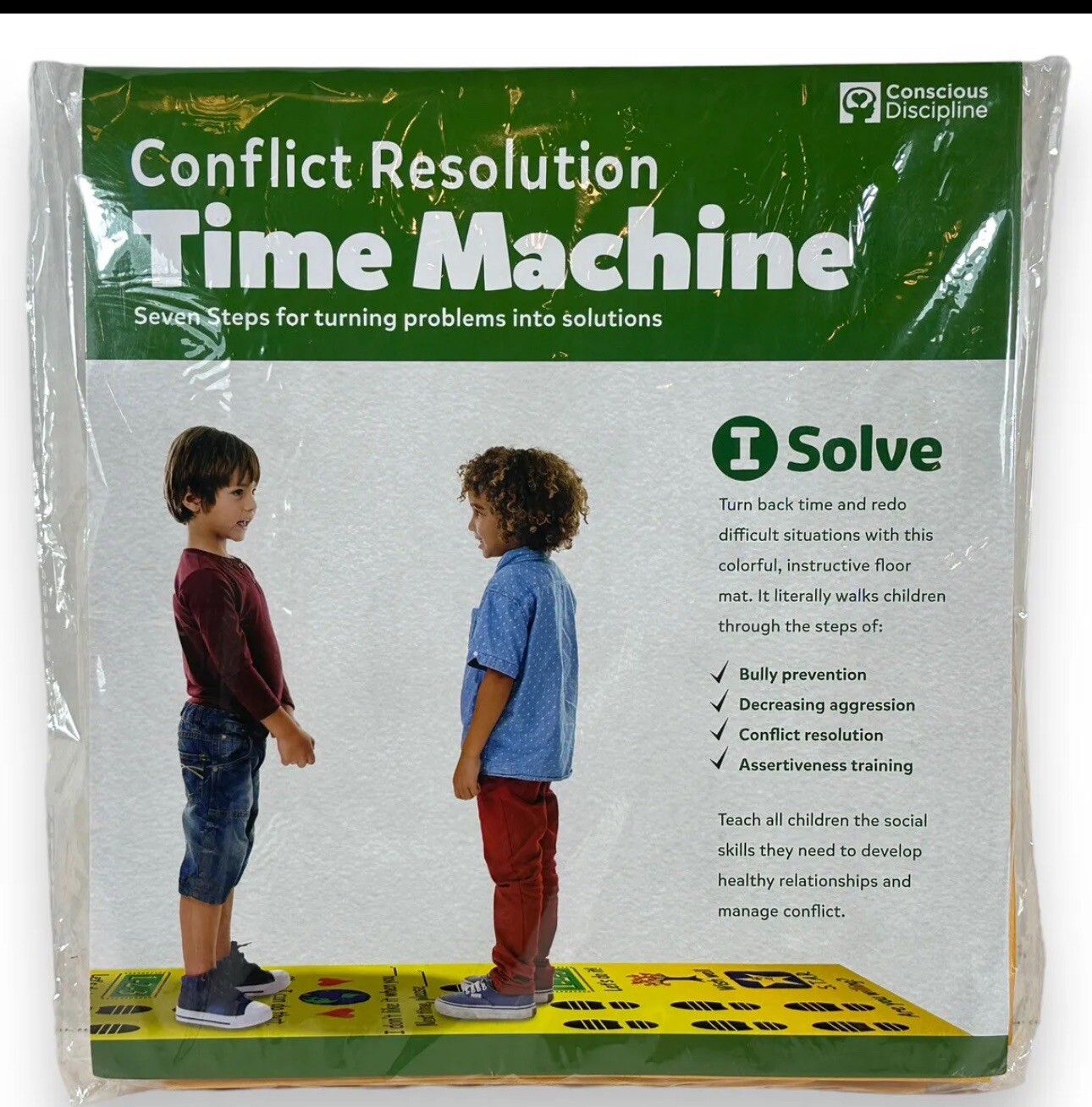 Conflict Resolution Time Machine Teaching Mat by Conscious Discipline ...