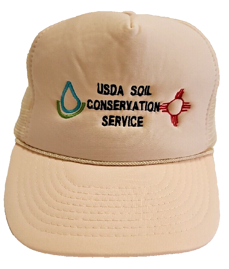 Vtg. New Mexico USDA Soil Conservation Service Trucker Hat READ | eBay