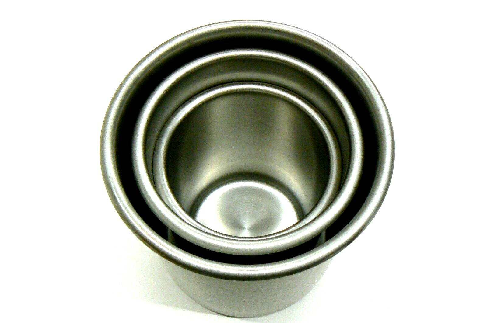 Stainless Bain Marie Pots Set 3 Sizes Stainless Steel Beakers ...