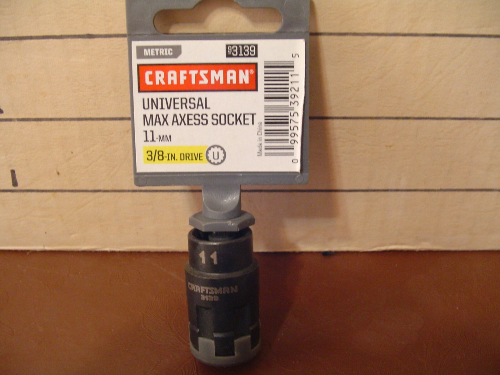 NEW Craftsman Universal Max Axess Socket 3/8 Inch Drive - 11 mm socket ...