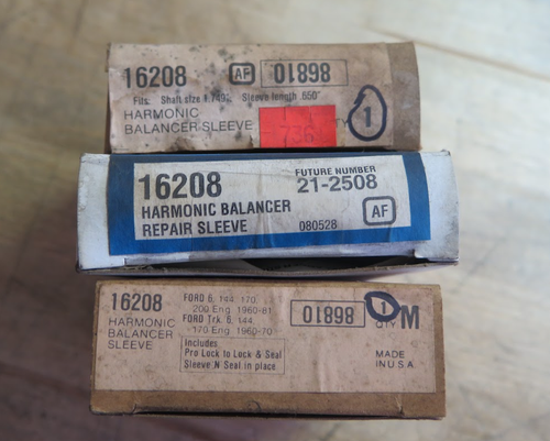 16212 Harmonic Balancer Sleeve Set of 3 (13-B1-1) | eBay