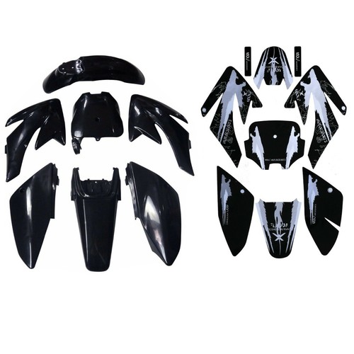 Plastics Fender+ Stickers for CRF70F XR70 Dirt Pit Bike 140 150 160 ...