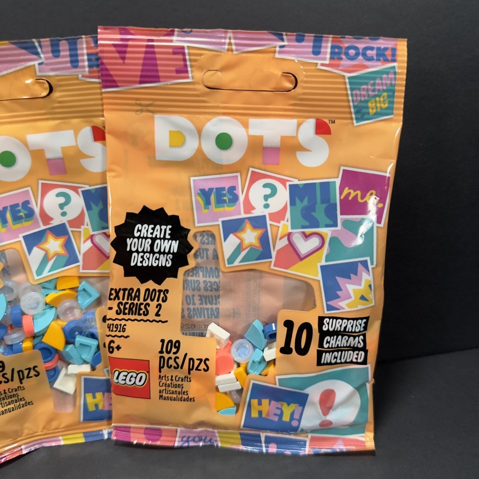 LEGO DOTS (3) Extra Dots packs - Surprise Decos - Crafts - Design ...