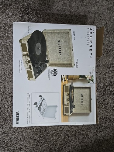 Victrola Journey Signature 3 Speed Turntable Record Player Bluetooth ...