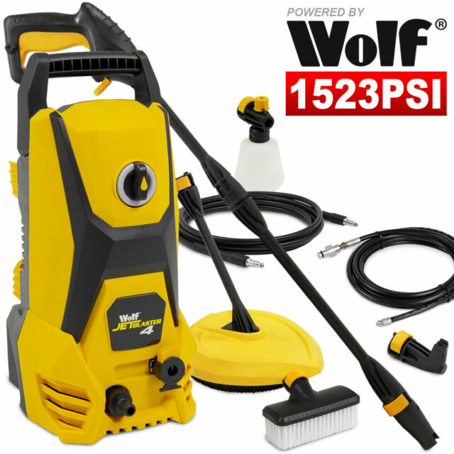 Wolf Jet Blaster 4 105 Bar Electric Cold Water Pressure Washer for sale ...
