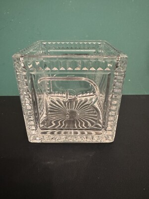 Telaflora Crystal "BABY" Block Planter/Vase | eBay