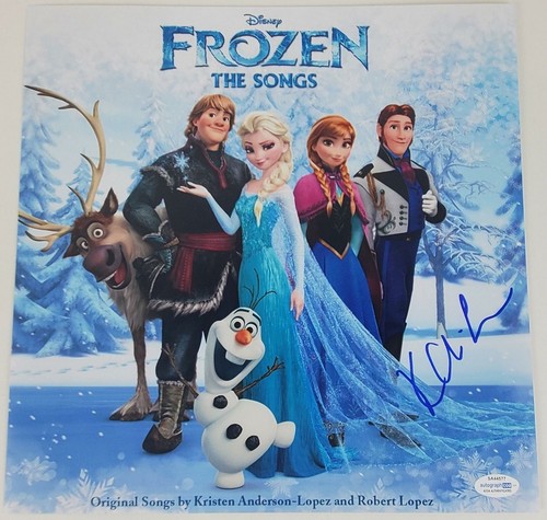 Kristen Anderson-Lopez "Frozen" Composer AUTOGRAPH Signed 12x12 Photo ...