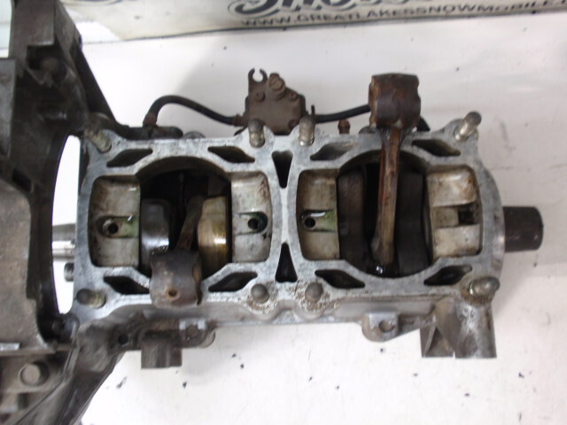 Polaris Indy Lite 340 Twin Snowmobile Fuji Engine Crankshaft Cases ...